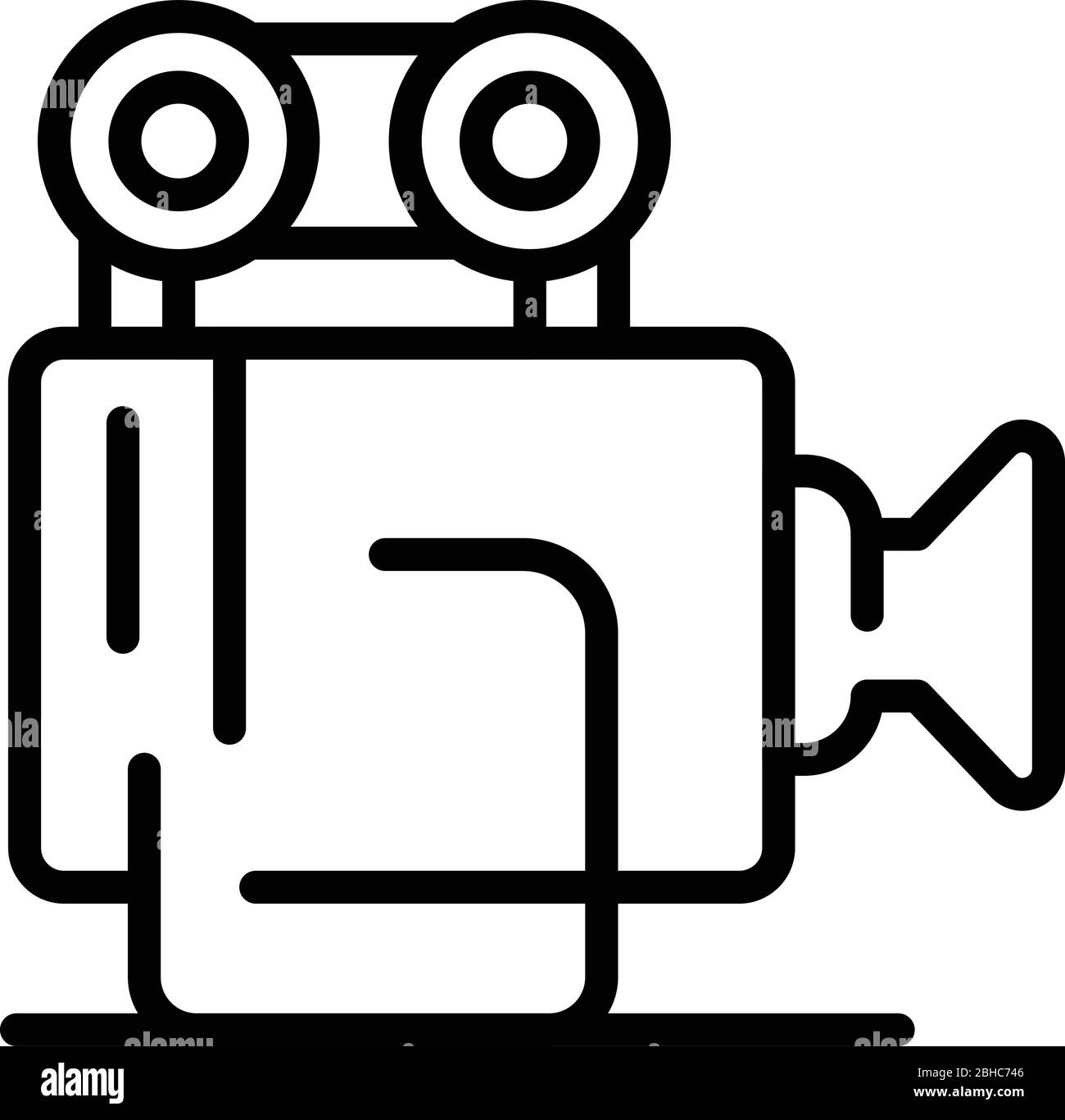 Video Camera Logo Clipart