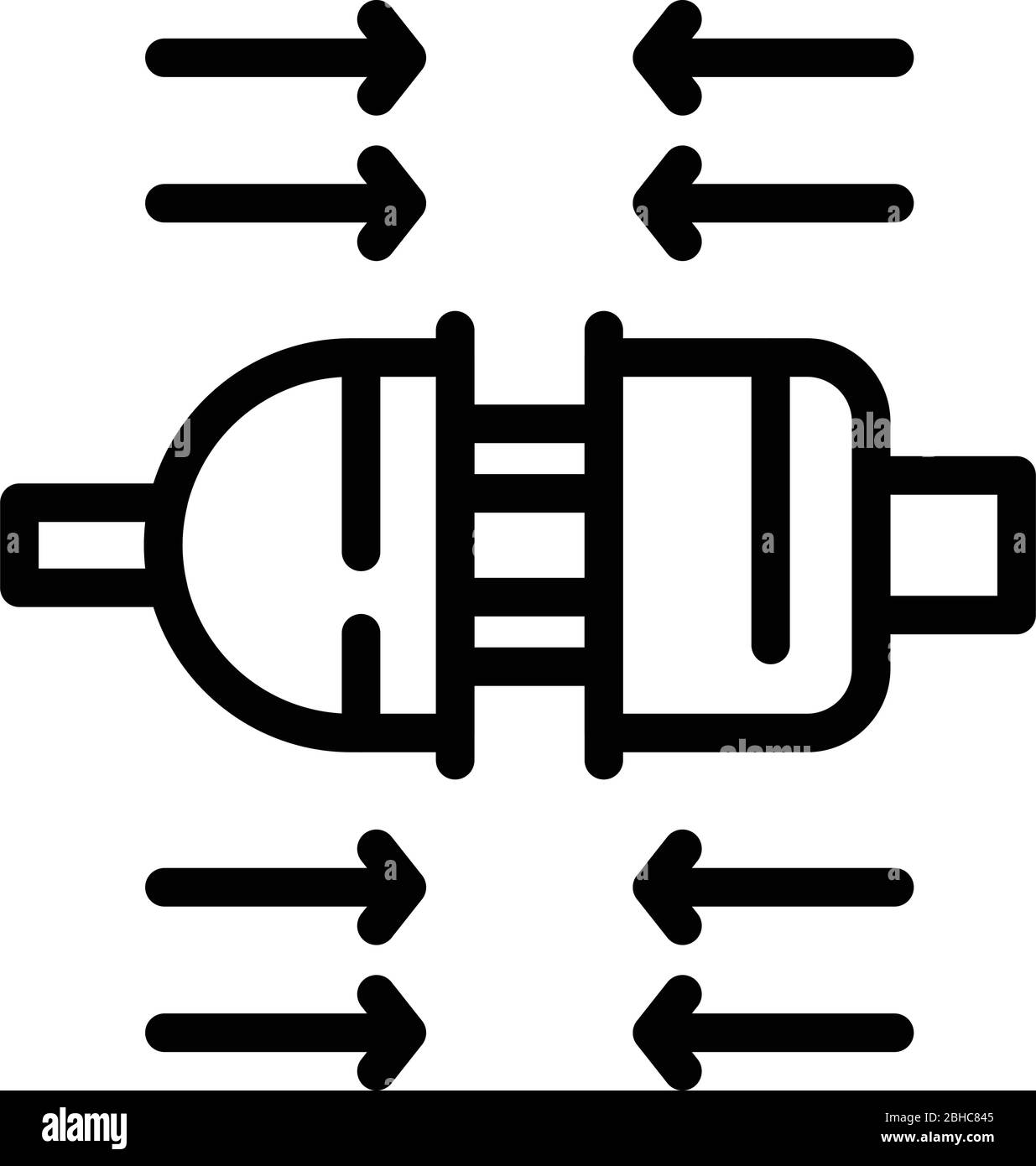 Computer female wire Stock Vector Images - Alamy