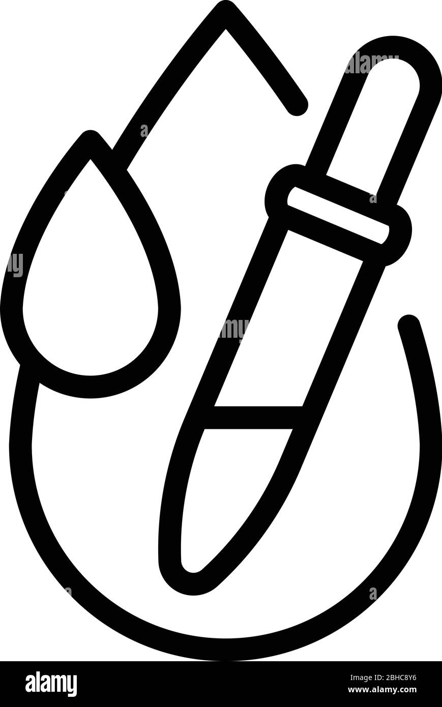Pipette oil drop paper hi-res stock photography and images - Alamy