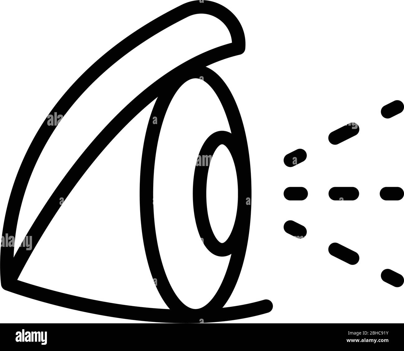 Function of the human eye icon, outline style Stock Vector Image & Art ...