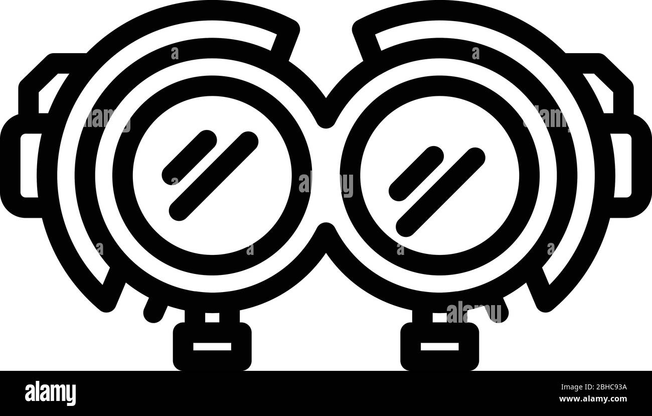Vision testing device Stock Vector Images - Alamy