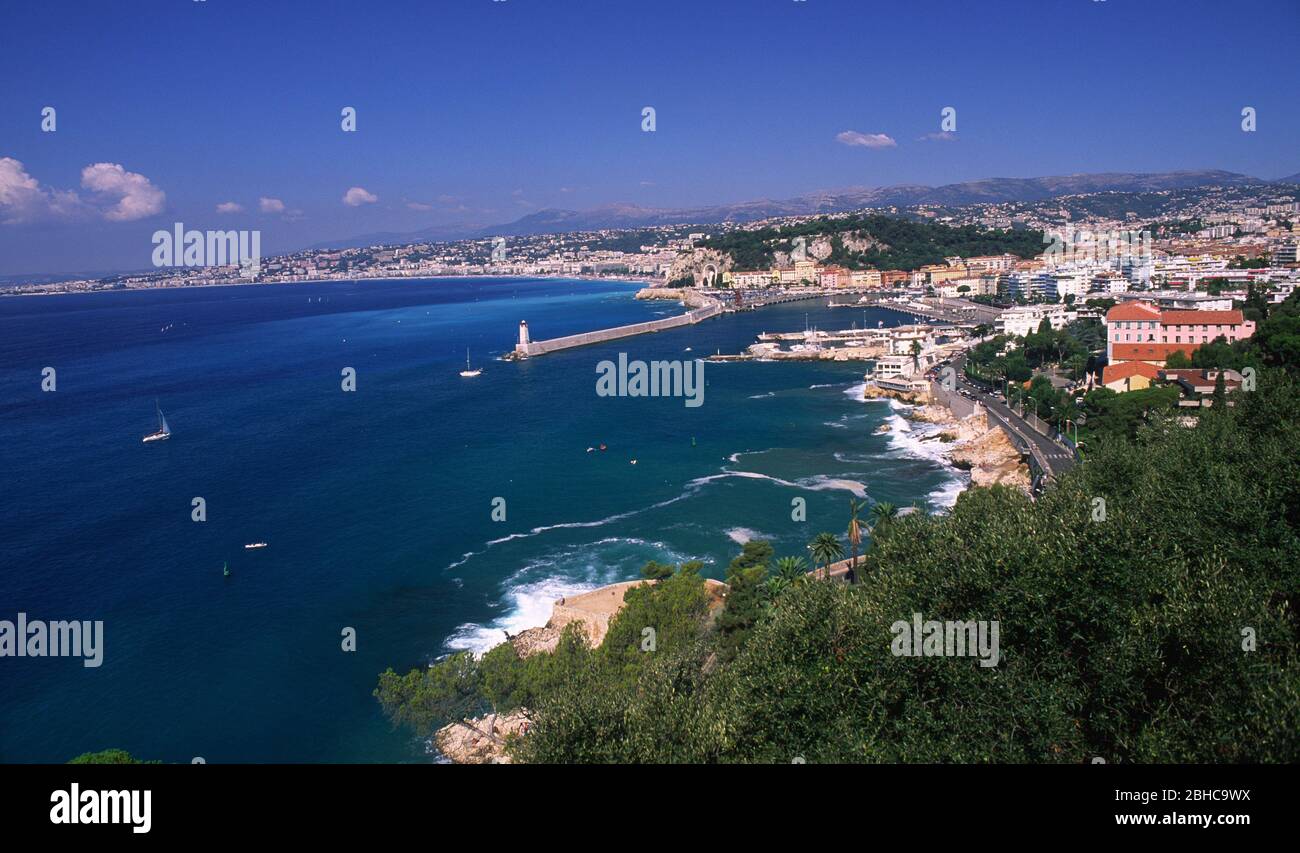 Overview of Nice Stock Photo - Alamy