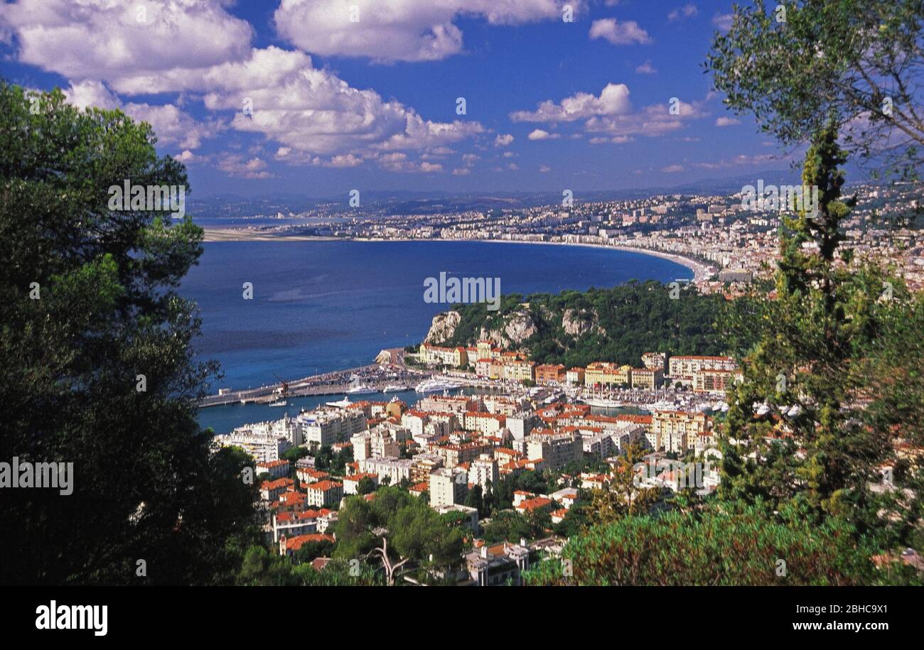 Overview of Nice Stock Photo - Alamy