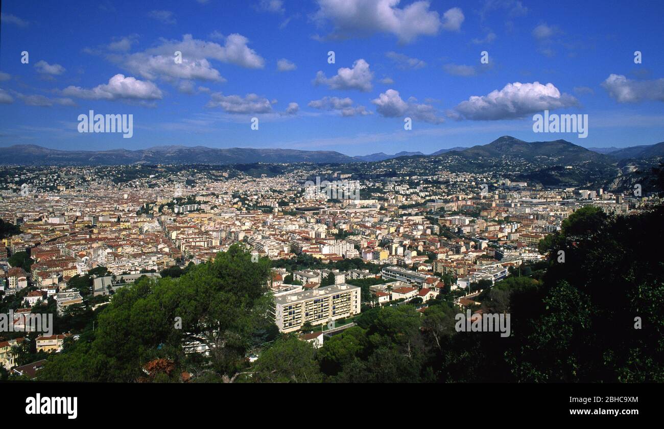 Overview of Nice Stock Photo - Alamy