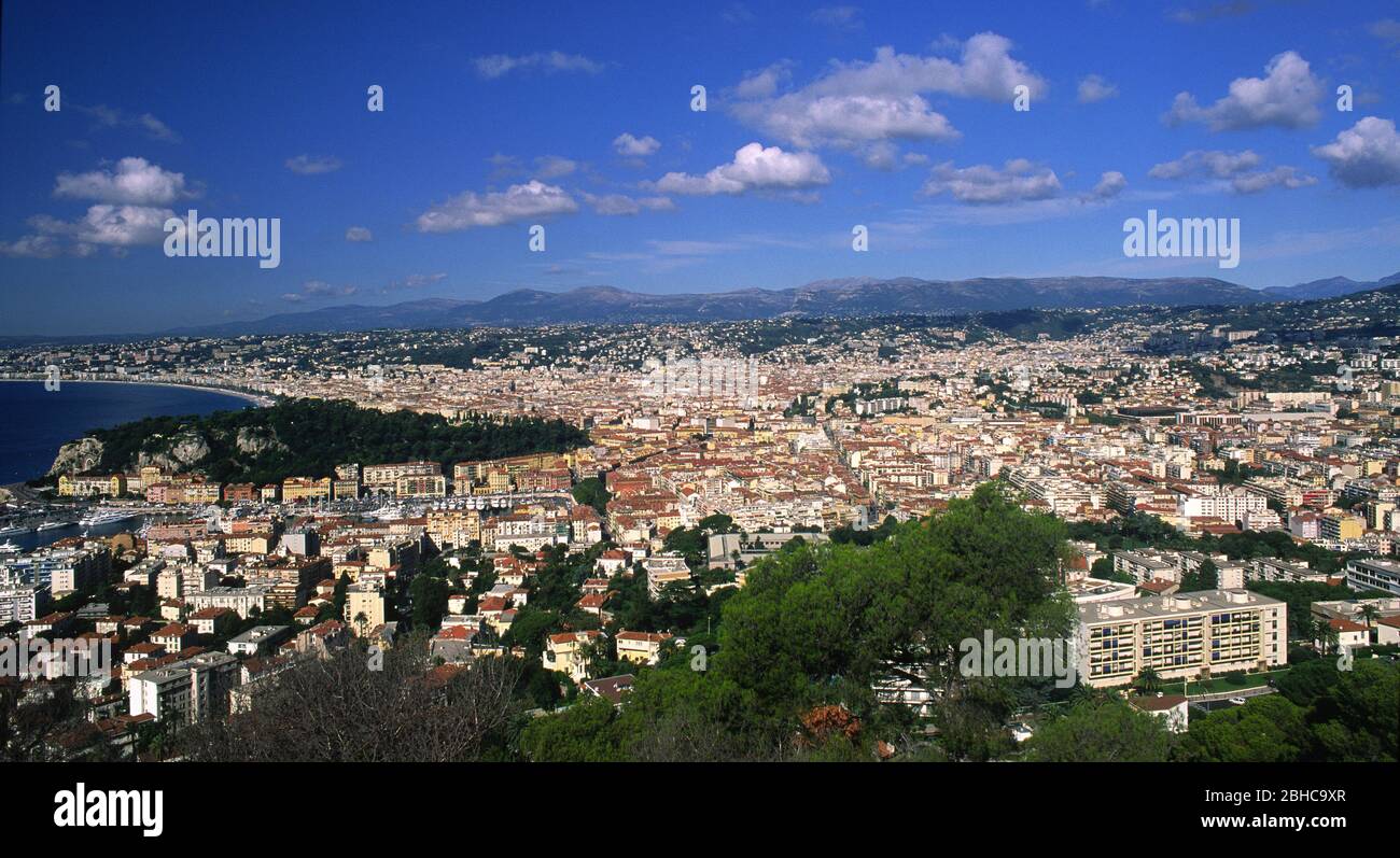 Overview of Nice Stock Photo - Alamy