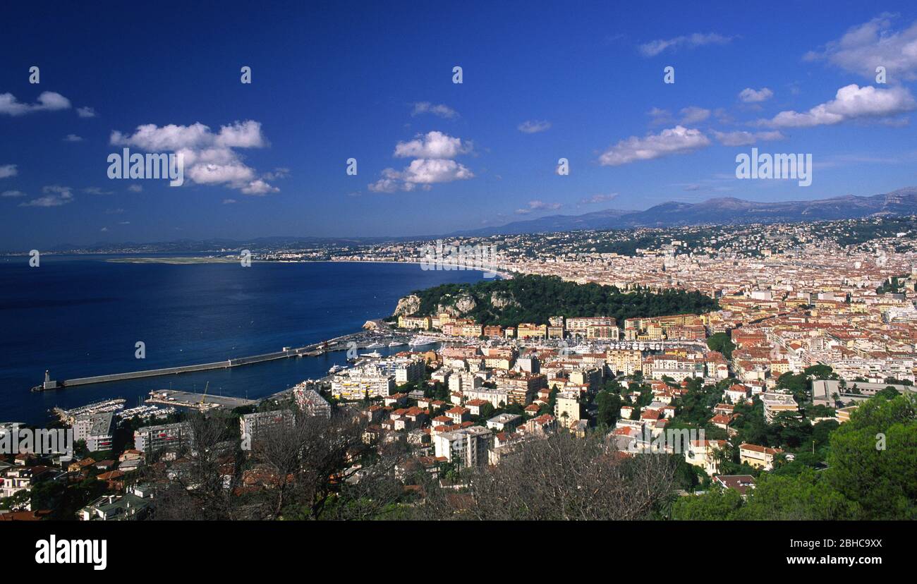 Overview of Nice Stock Photo - Alamy