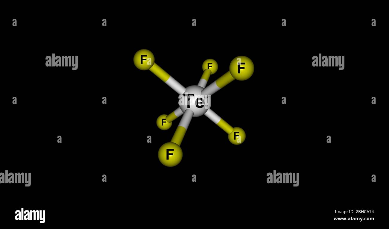 Tellurium hexafluoride hi-res stock photography and images - Alamy