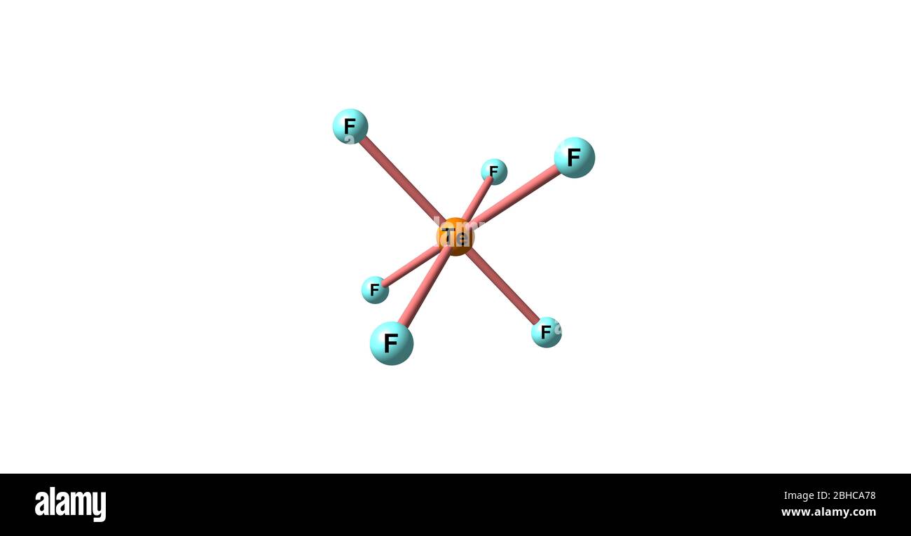 Tellurium hexafluoride hi-res stock photography and images - Alamy