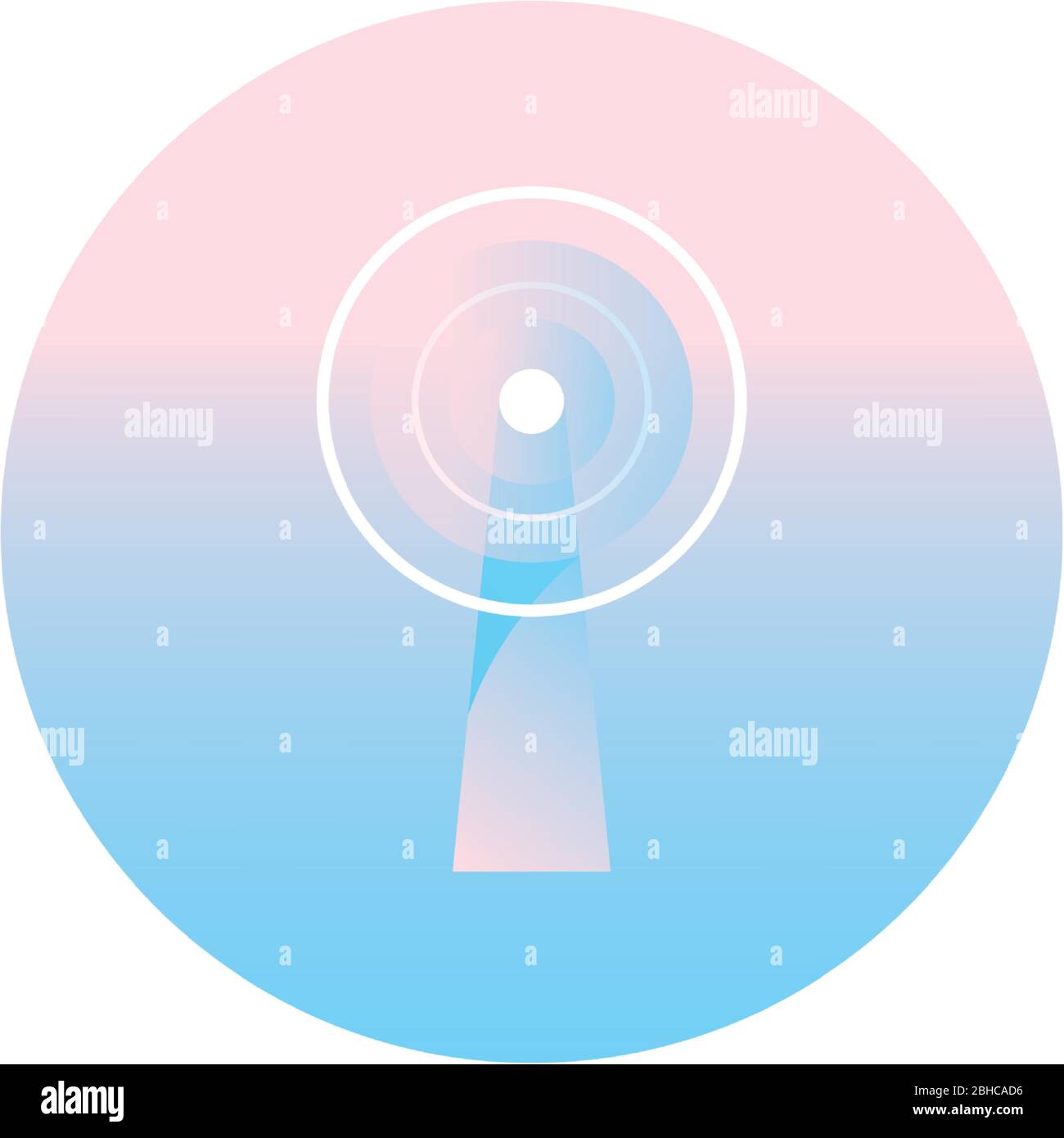Antenna icon design, Signal broadcast internet technology wireless ...