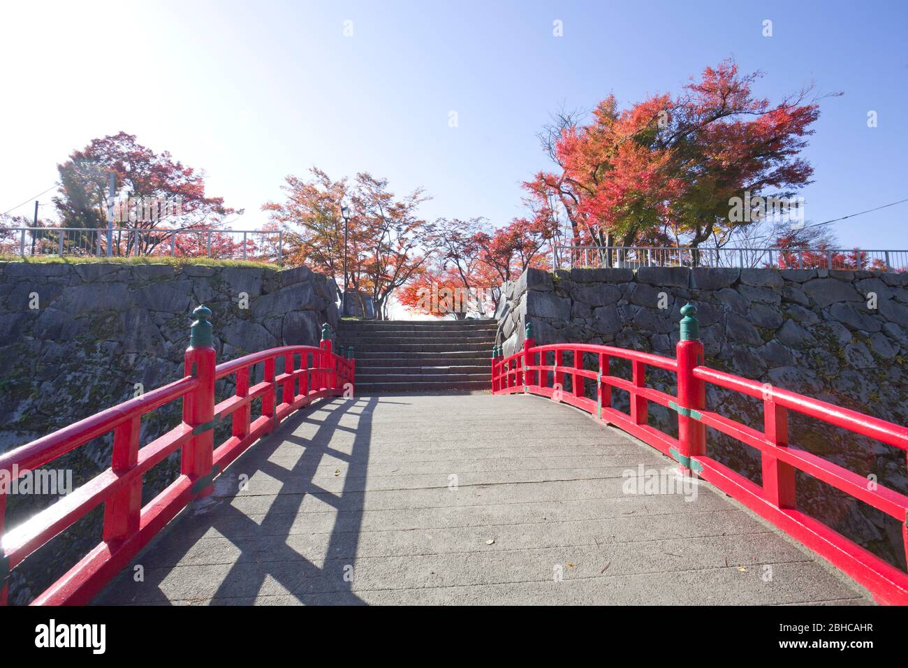 Autumn in Iwate park, Morioka city, Iwate, Japan Stock Photo - Alamy