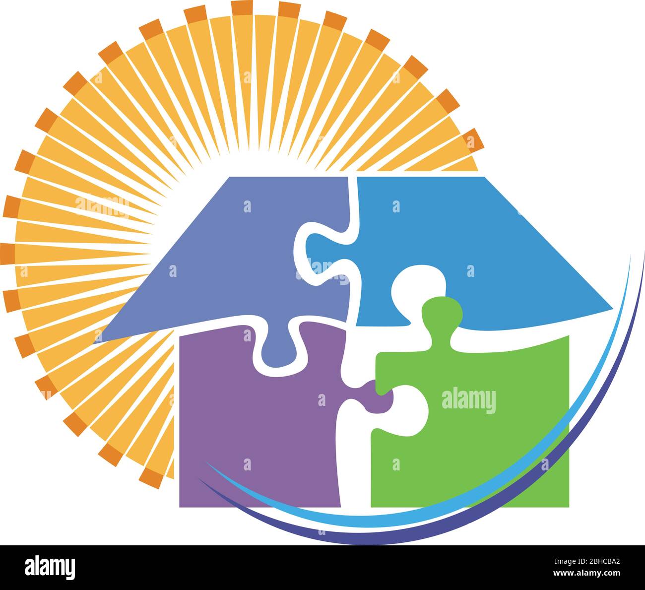 Home of the rays sign Stock Vector Images - Alamy