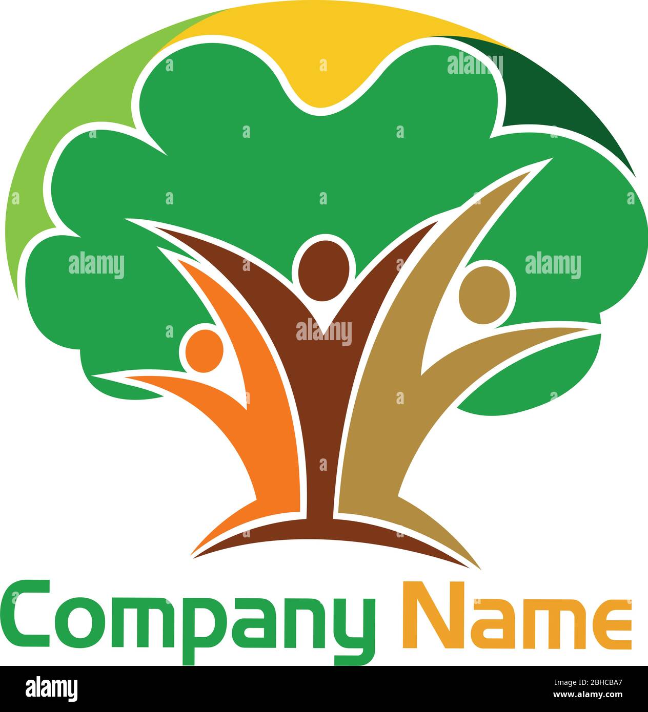 human tree logo Stock Vector Image & Art - Alamy