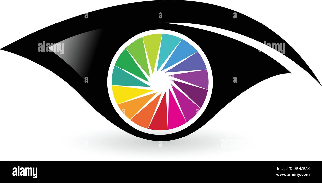 colorful eye logo Stock Vector Image & Art - Alamy
