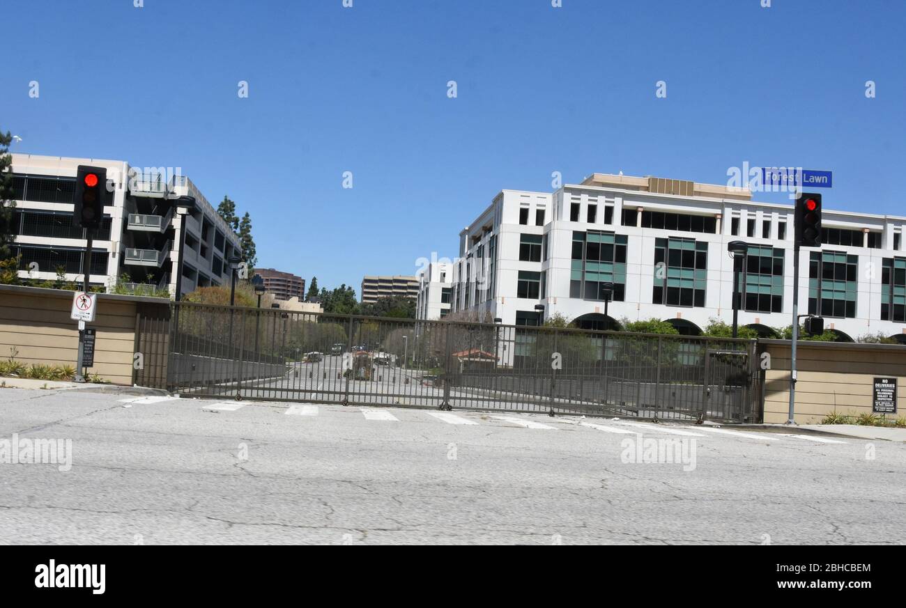 Los Angeles, California, USA 24th April 2020 A general view of ...