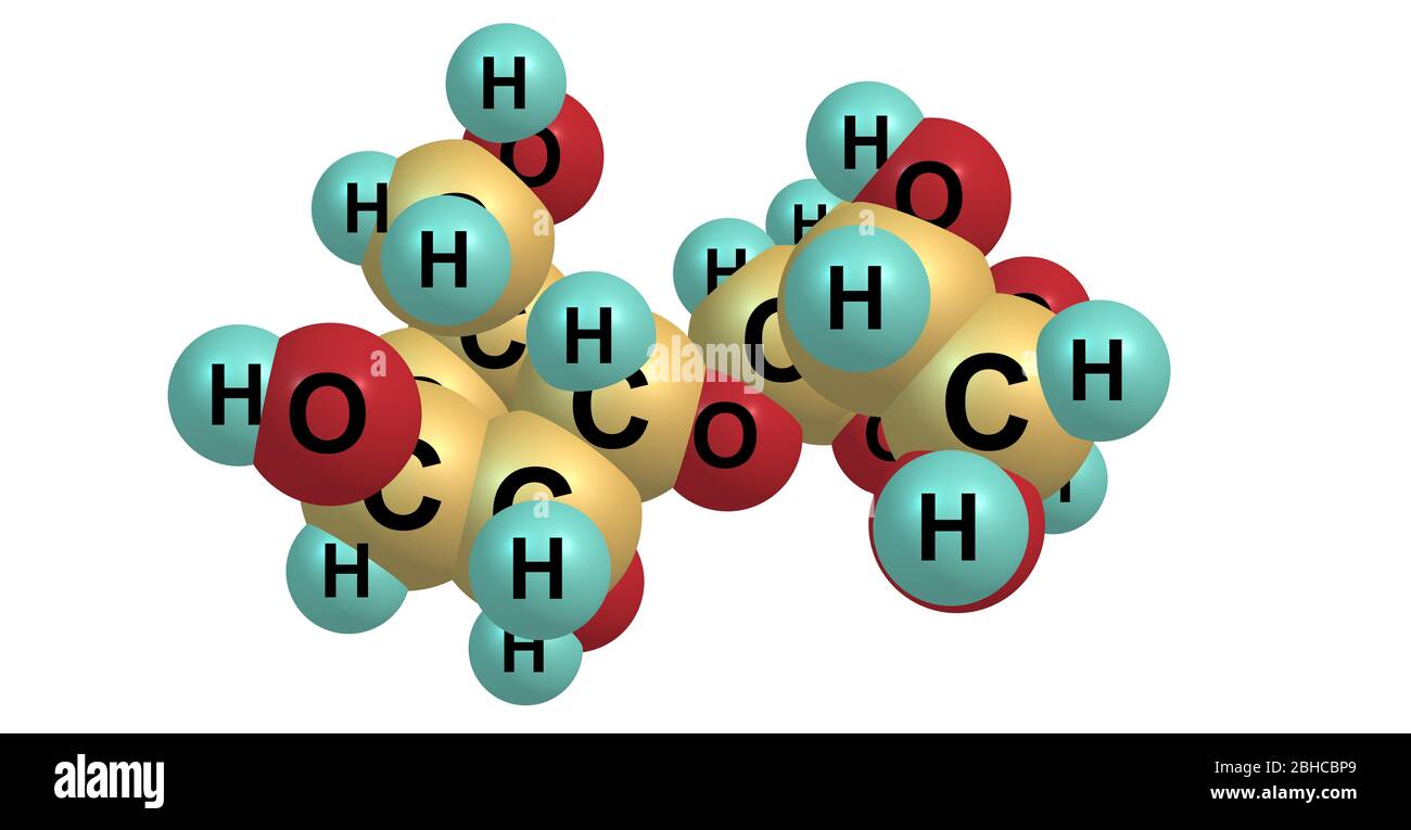 Maltose or maltobiose or malt sugar is a disaccharide formed from two ...