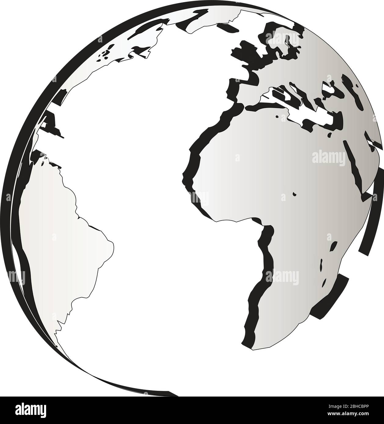 Middle east accurate map Stock Vector Images - Alamy