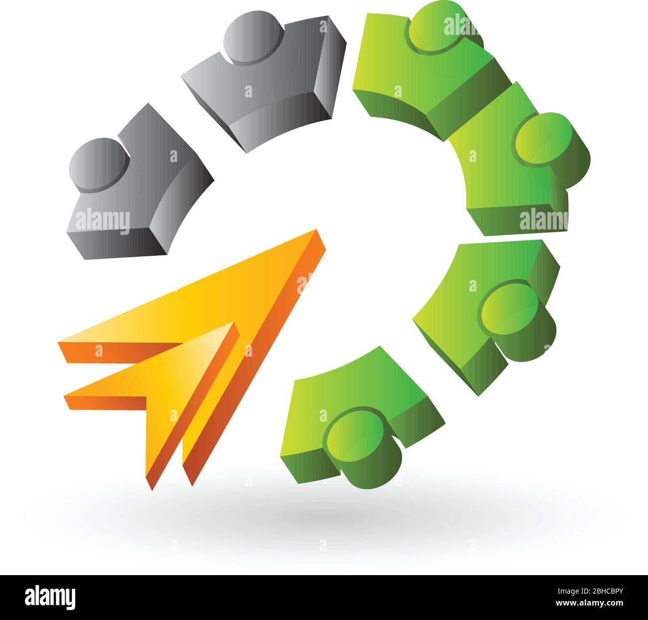 human gears logo Stock Vector Image & Art - Alamy