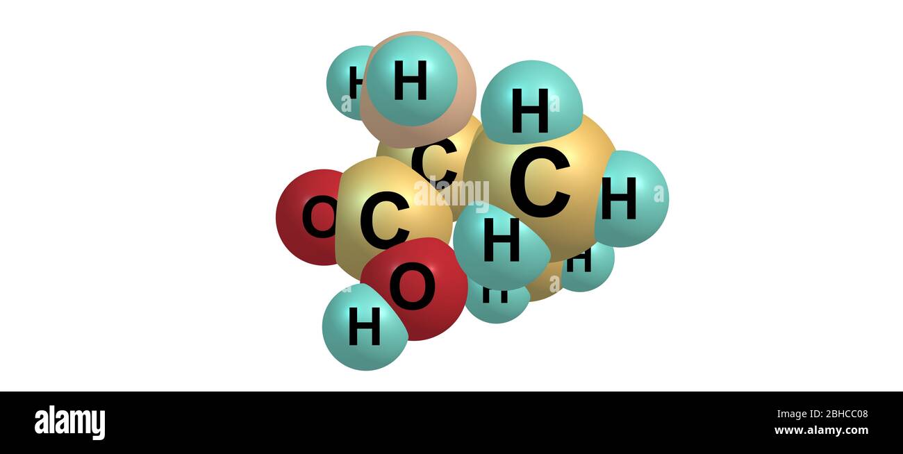Valine val amino acid molecular hi-res stock photography and images - Alamy