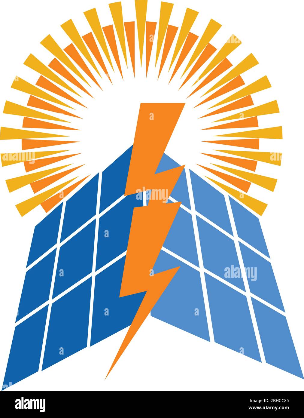 solar power logo Stock Vector Image & Art - Alamy