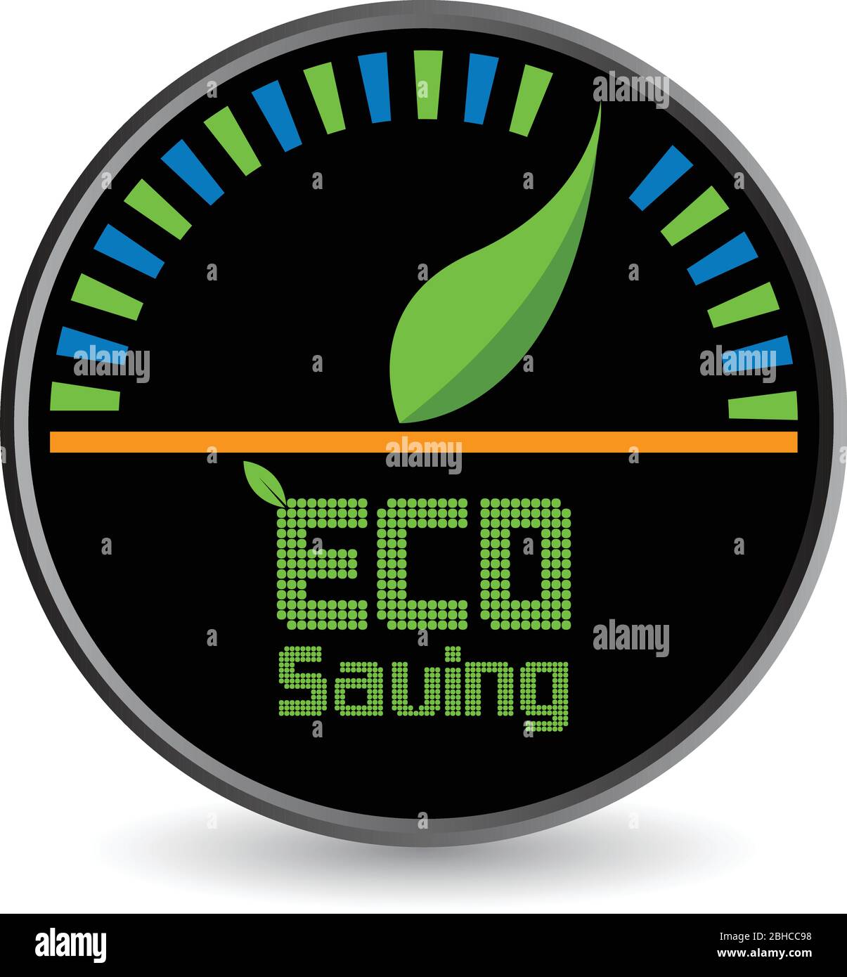 Eco saving logo Stock Vector Image & Art - Alamy