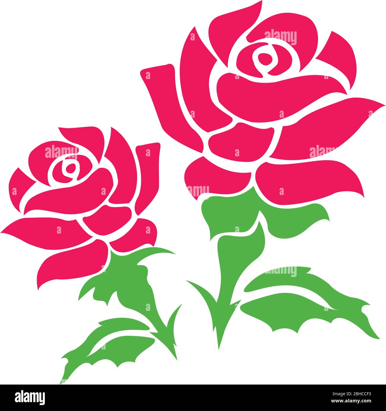 Two stylistic hi-res stock photography and images - Alamy