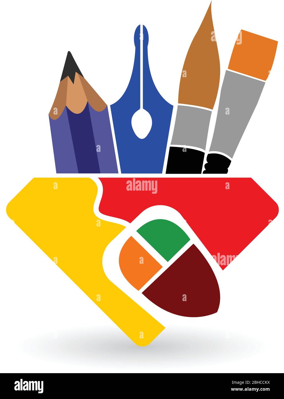 Scrolling writing Stock Vector Images - Alamy