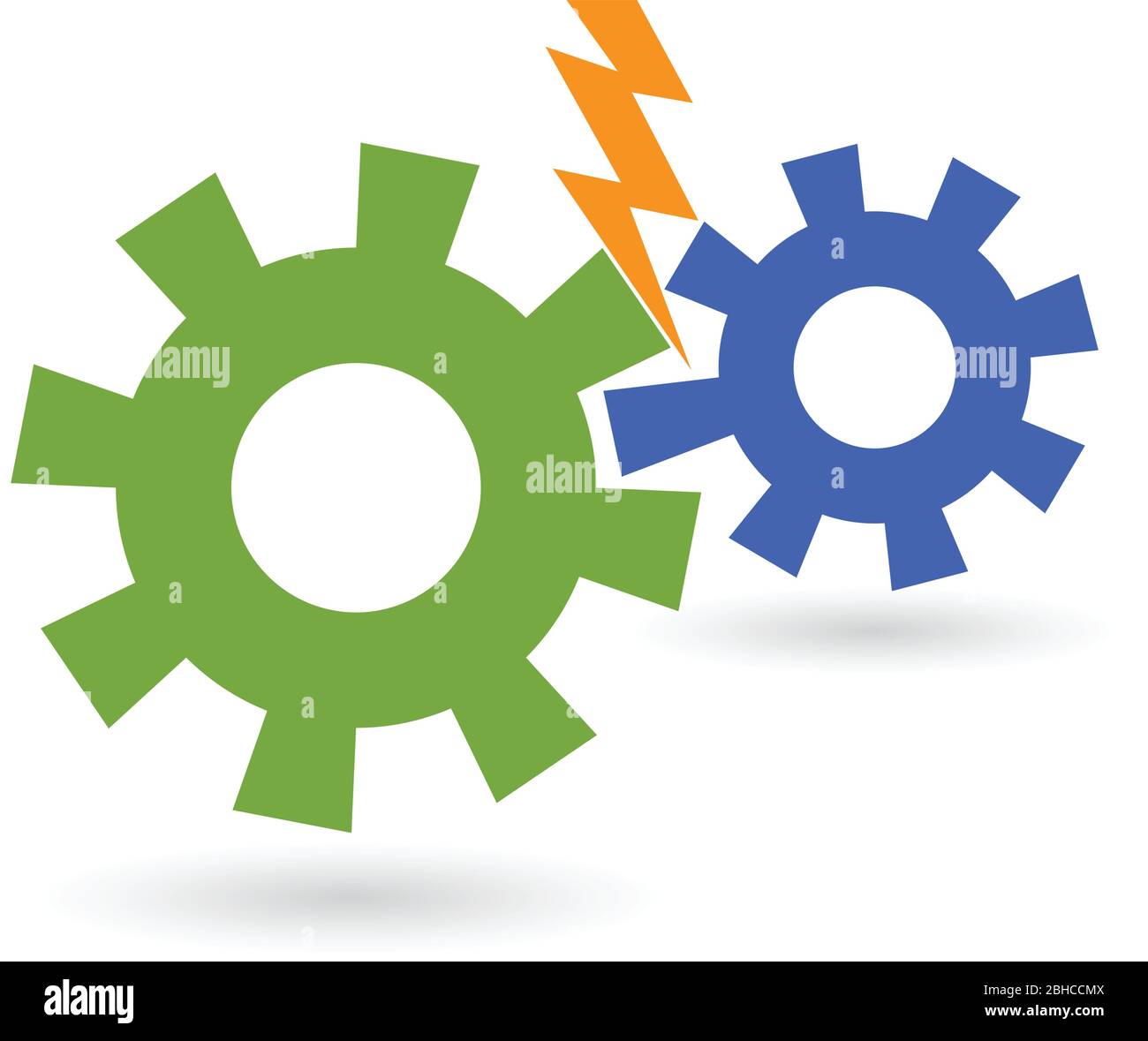power gear logo Stock Vector Image & Art - Alamy