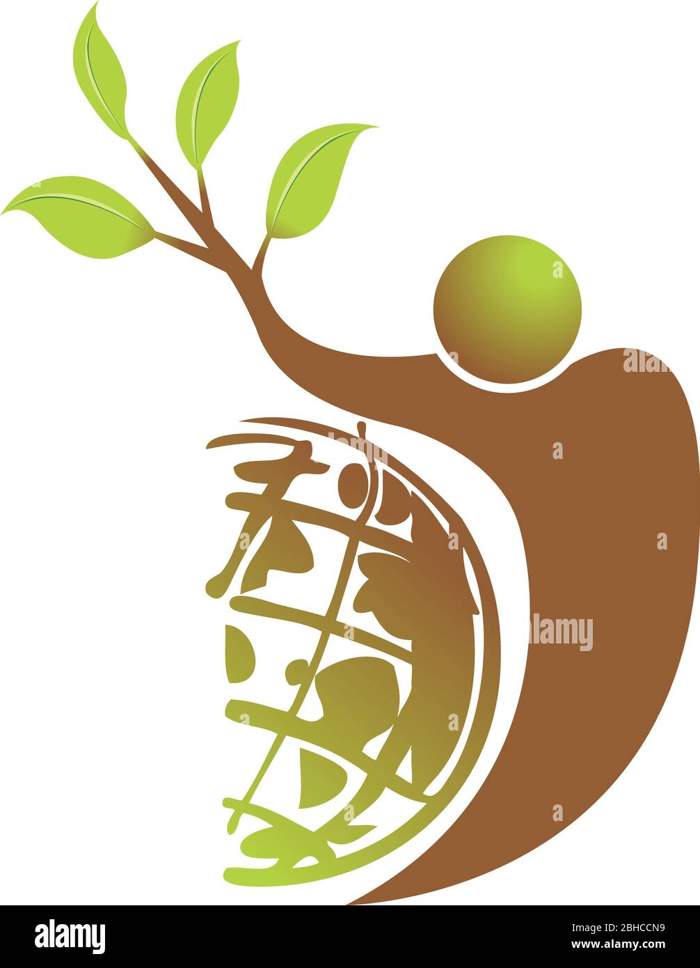 active tree logo Stock Vector Image & Art - Alamy