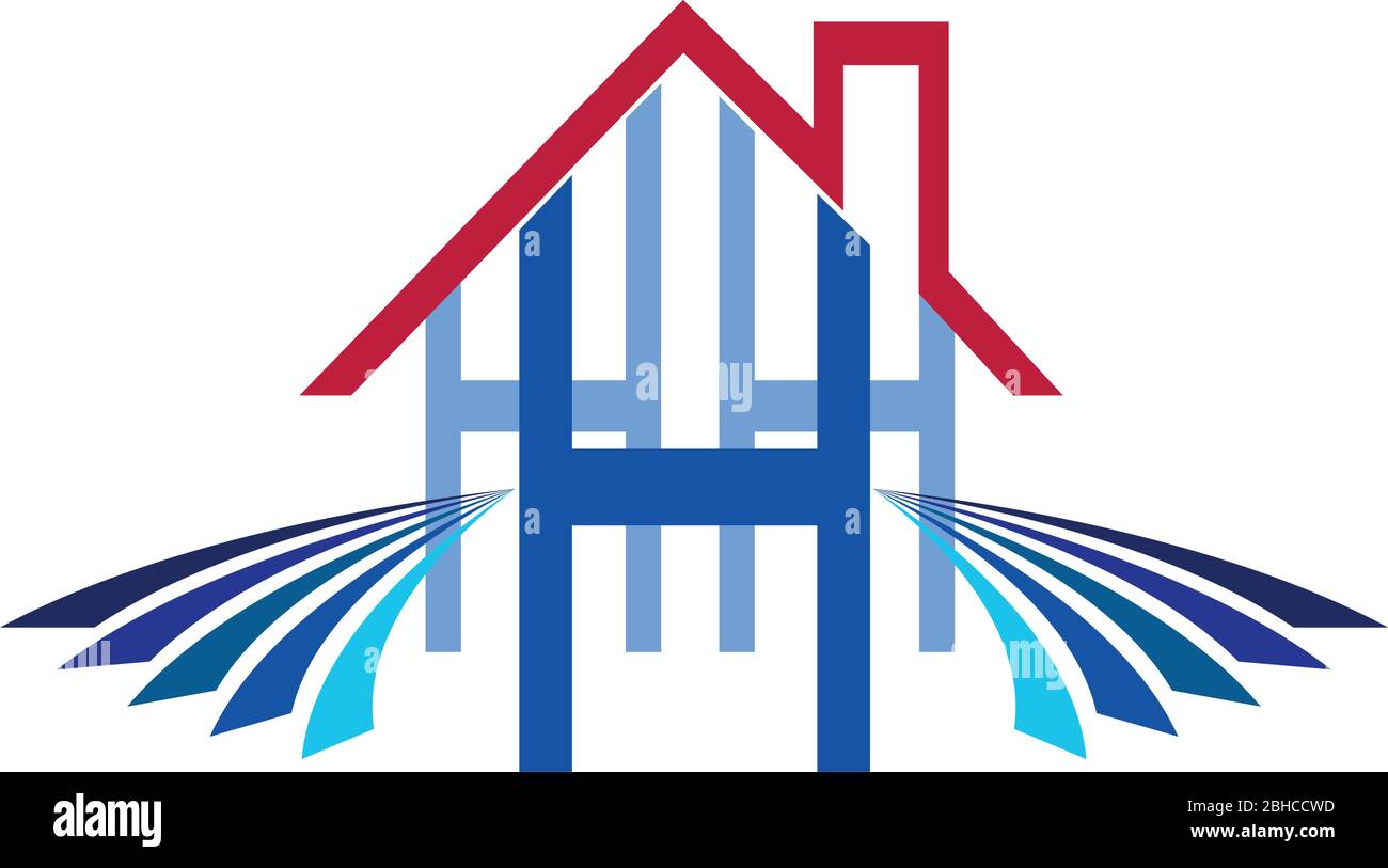 High tech real estate logo hi-res stock photography and images - Alamy