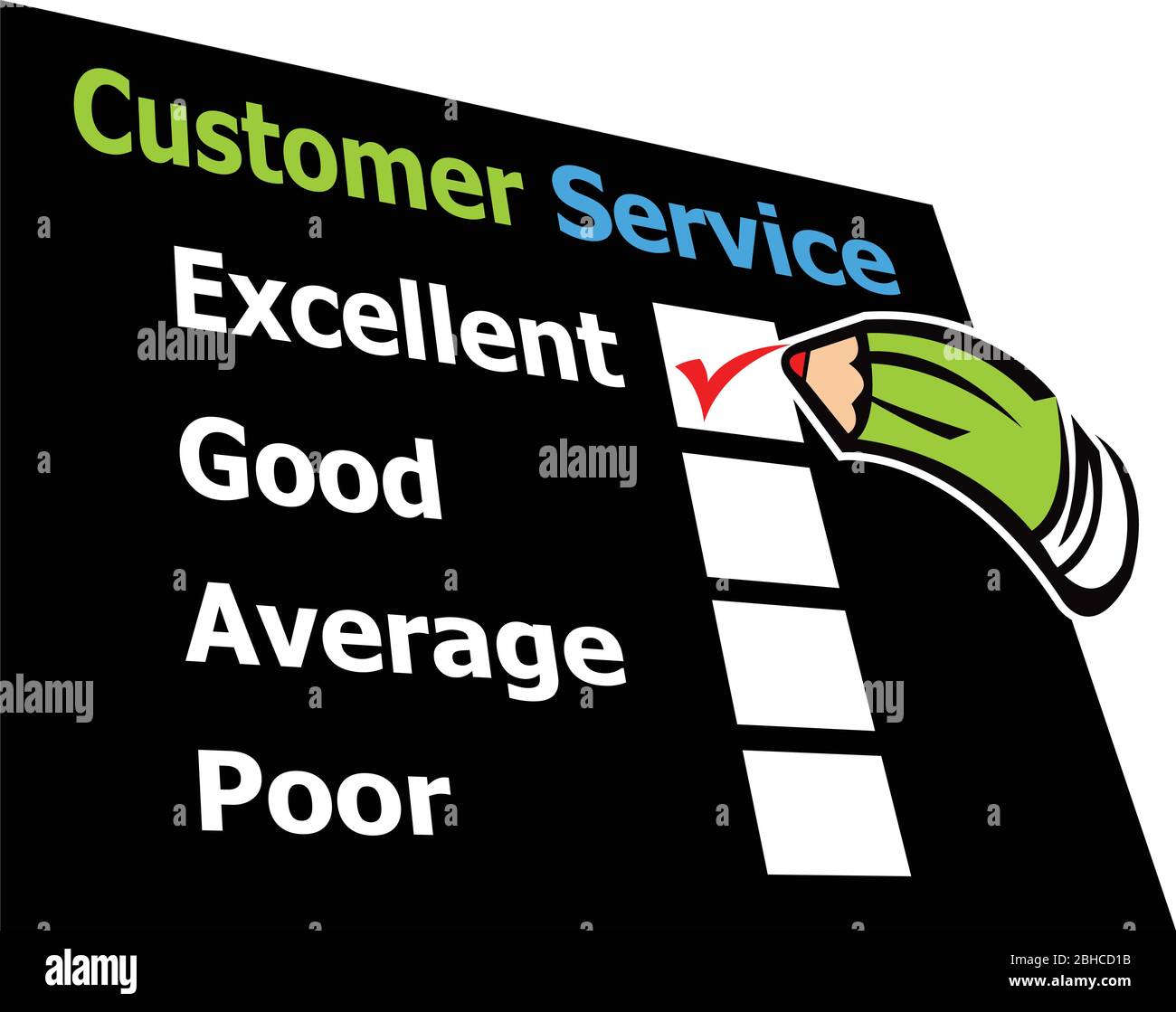 Tick boxes Stock Vector Images - Alamy