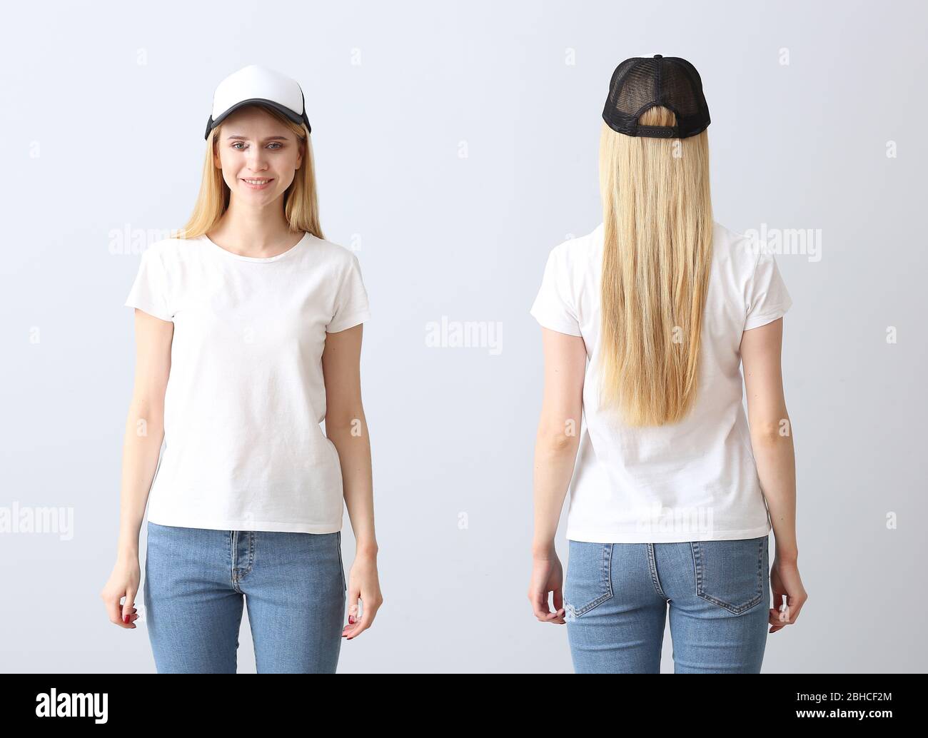 Wearing baseball cap back to front hi-res stock photography and images ...