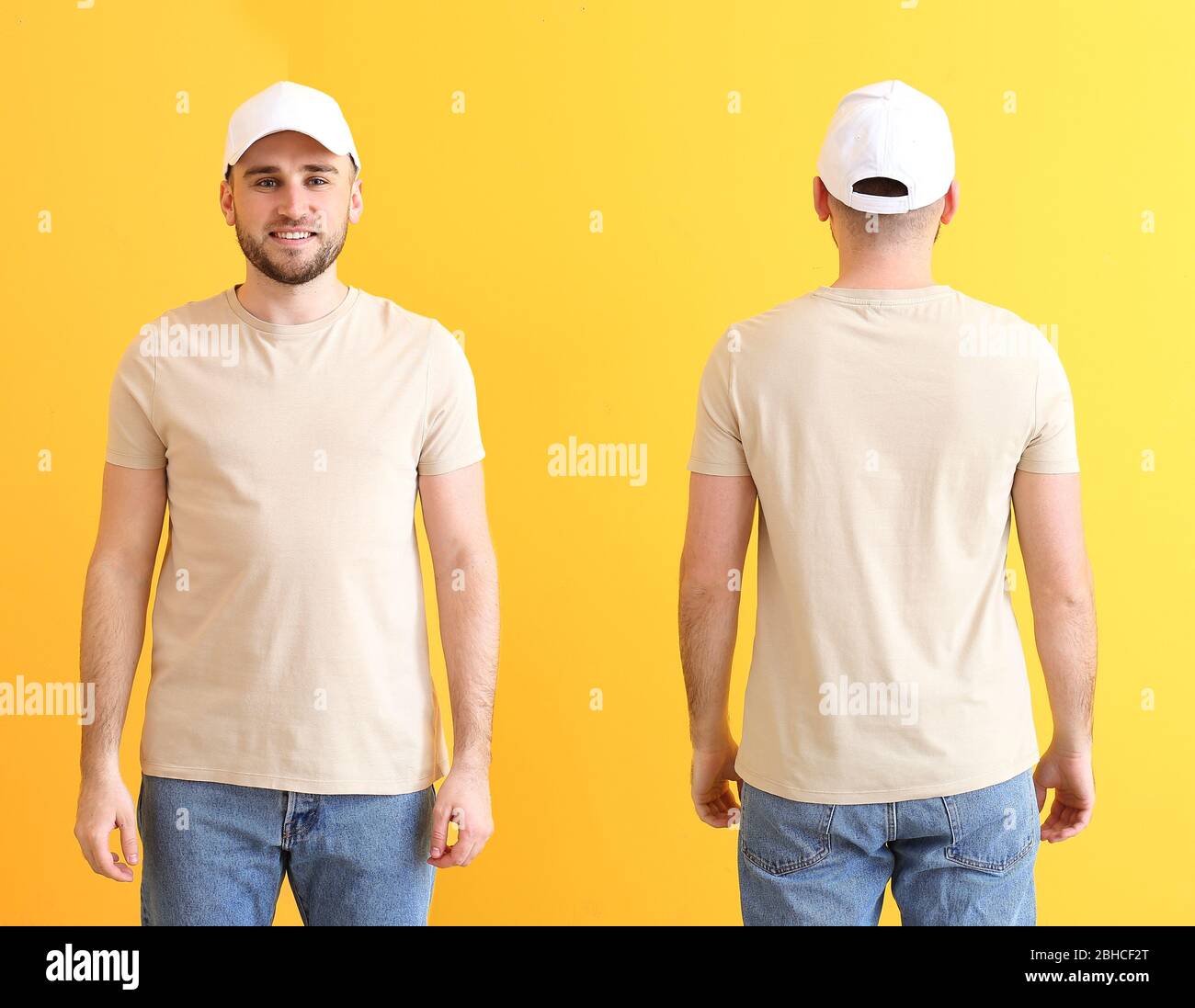 Wearing baseball cap back to front hi-res stock photography and images ...