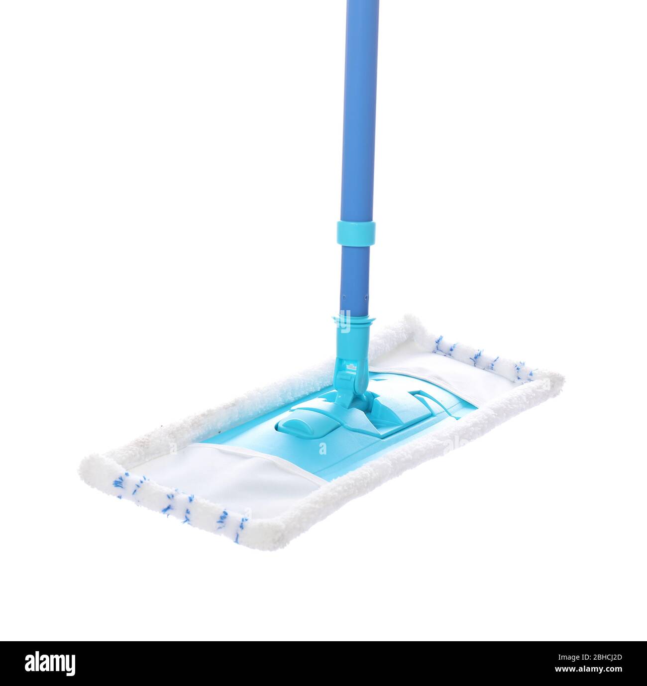 Floor mop on white background Stock Photo - Alamy