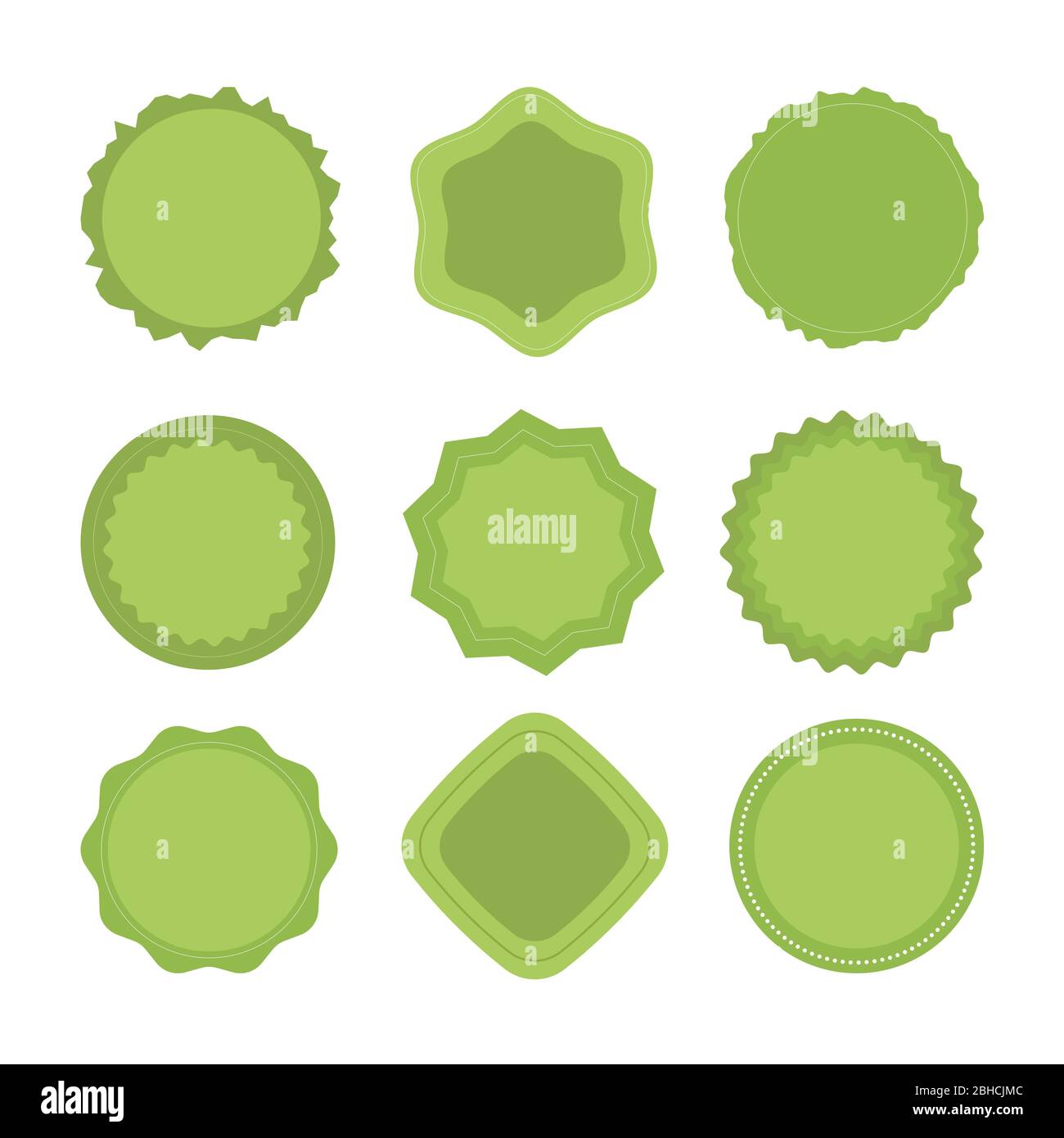 Green badge, label, sticker. Vector Price Tags Stock Vector Image & Art ...