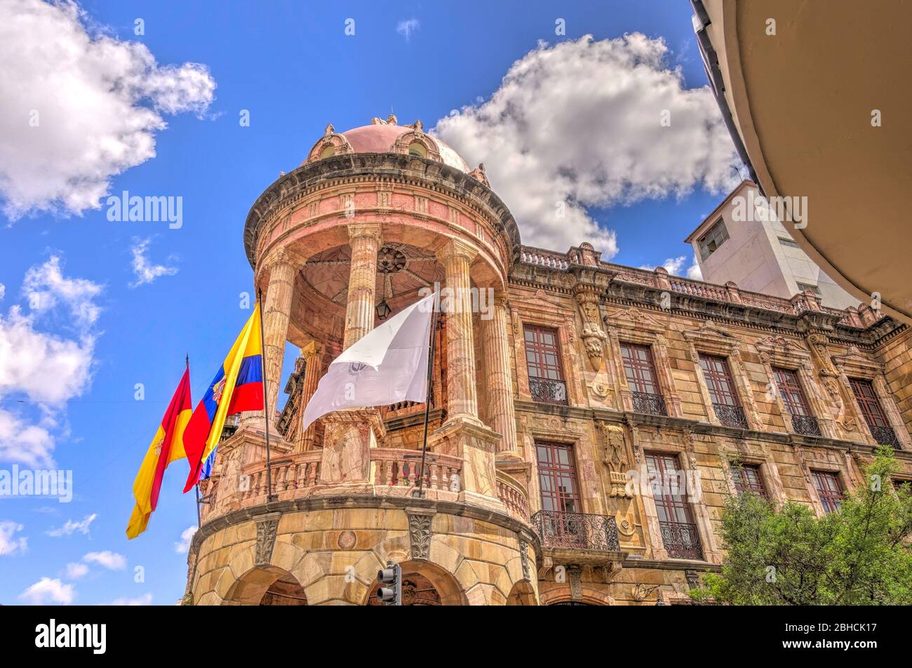 Historical landmarks of Cuenca, Ecuador Stock Photo - Alamy
