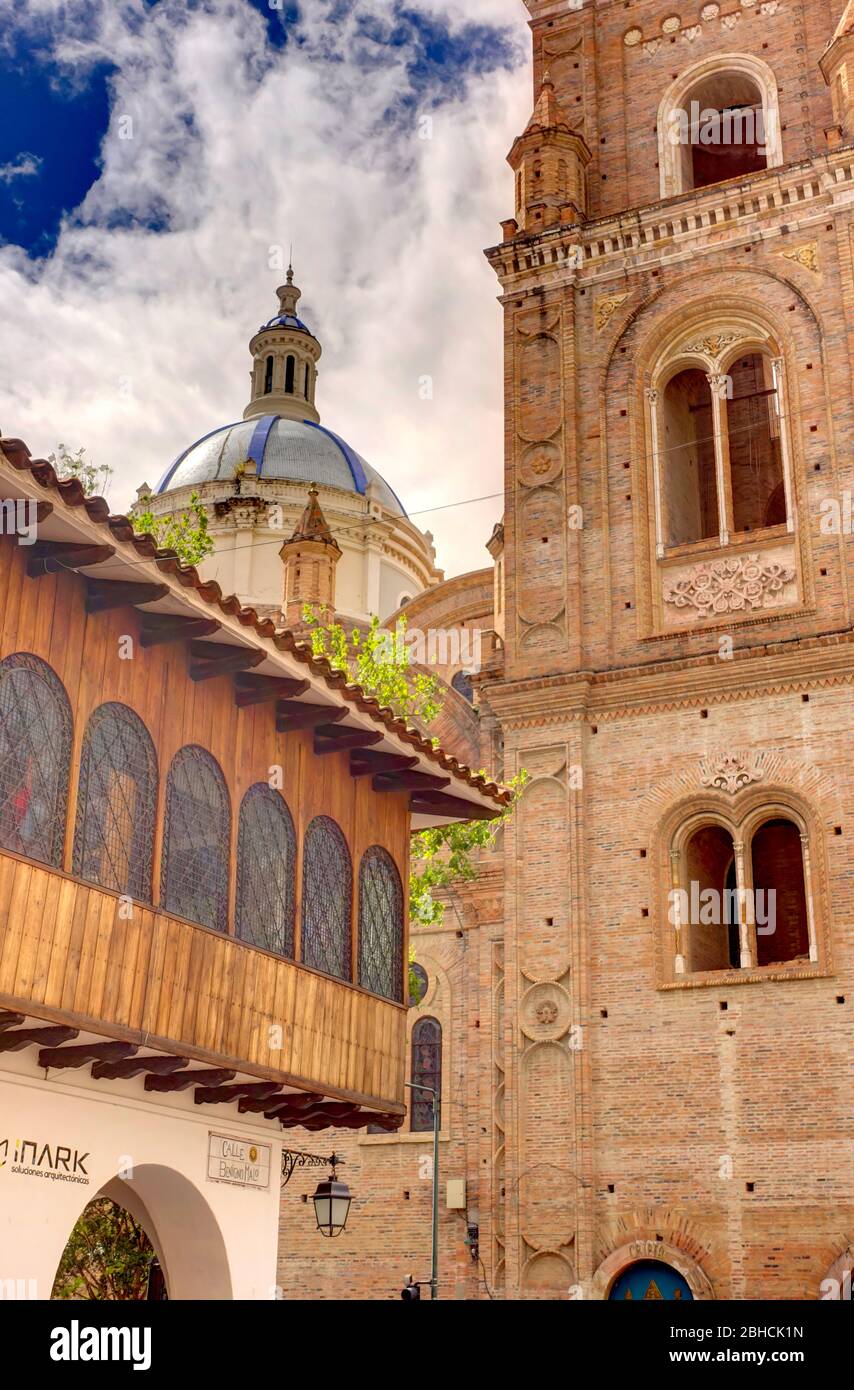 Historical landmarks of Cuenca, Ecuador Stock Photo - Alamy