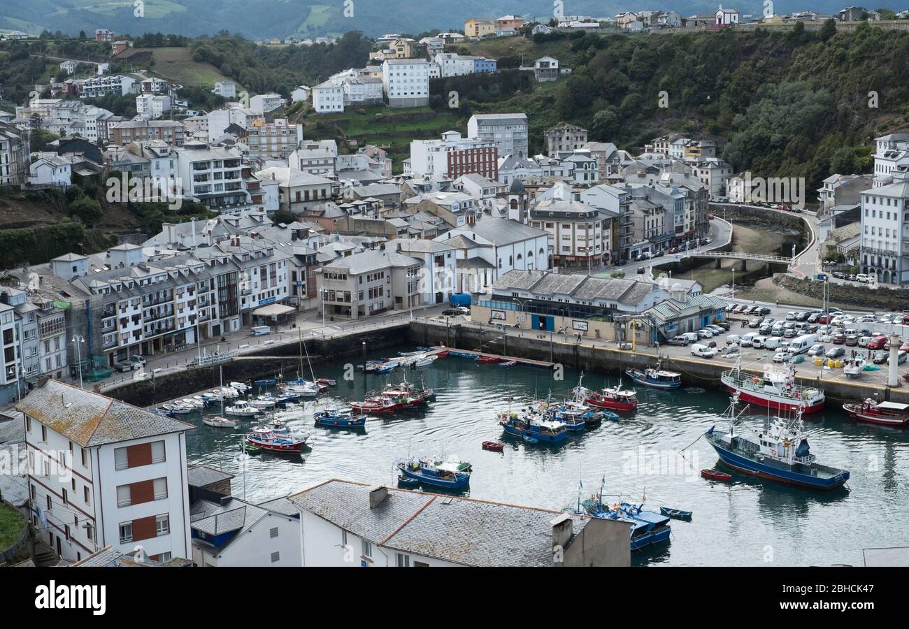 Luarca village hi-res stock photography and images - Alamy
