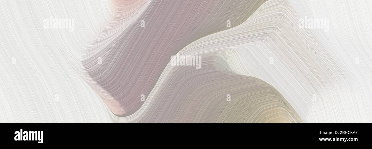 abstract decorative horizontal banner with beige, dark gray and ash ...