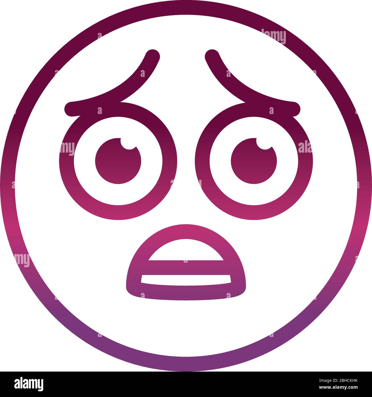 Weary face Stock Vector Images - Alamy