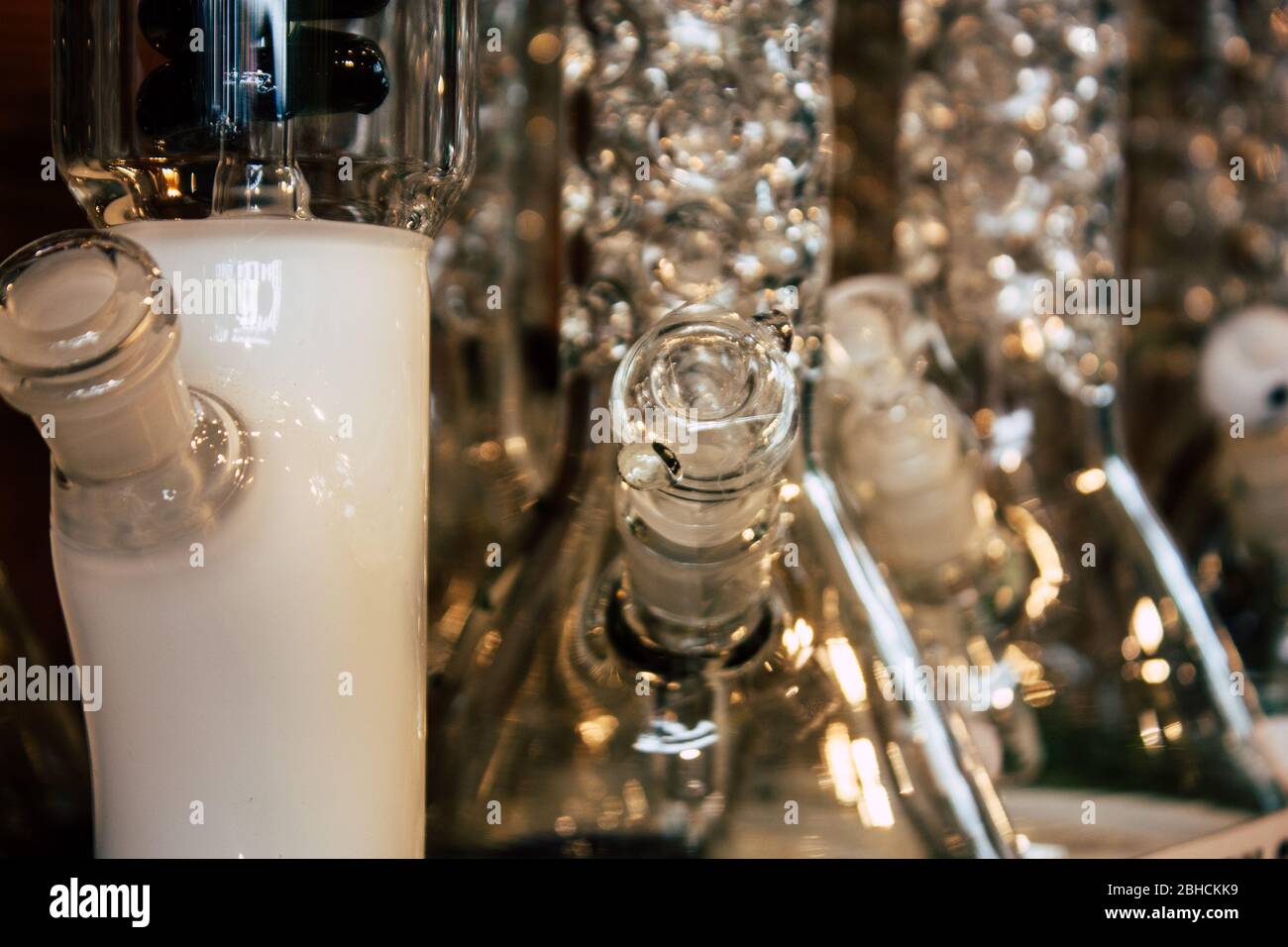 Amsterdam Netherlands April 10, 2019 Closeup of decoratives objects ...