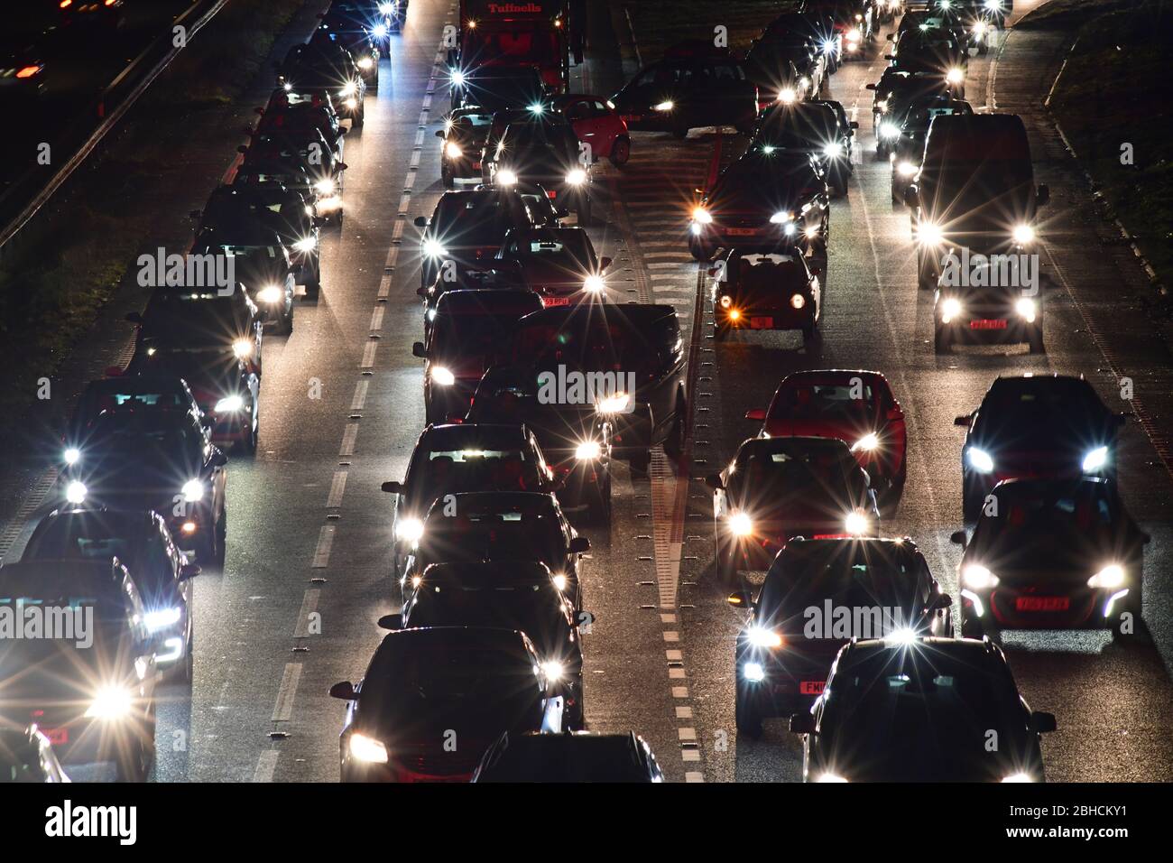 Traffic jam queue hi-res stock photography and images - Alamy