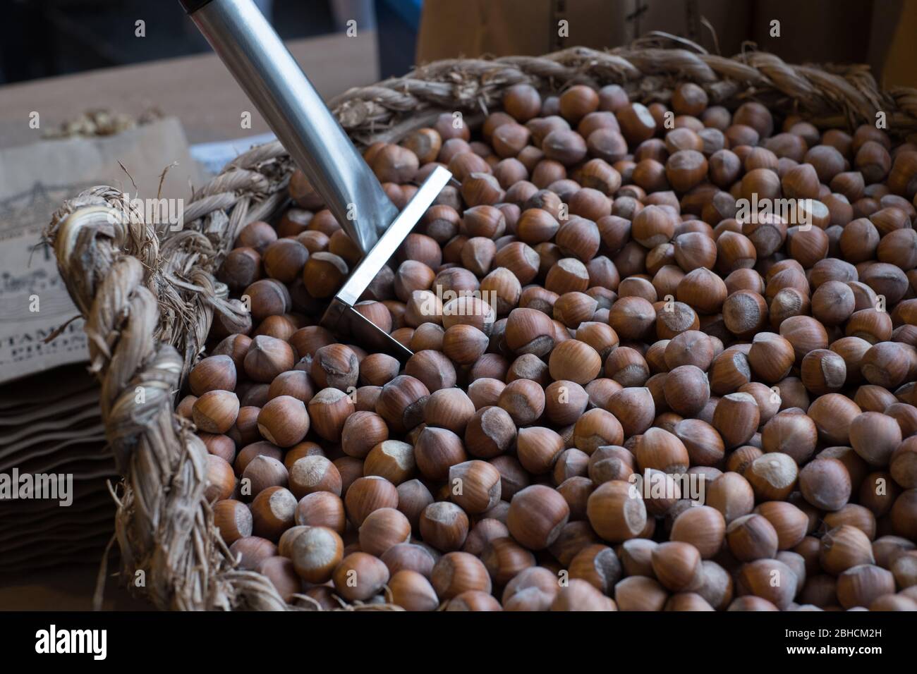 Infiesto hazelnut festival hi-res stock photography and images - Alamy