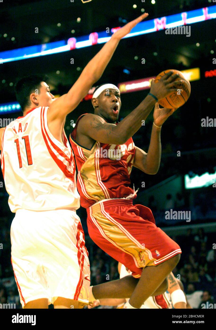 Los Angeles, United States. 13th Feb, 2004. Cleveland Cavaliers rookie ...