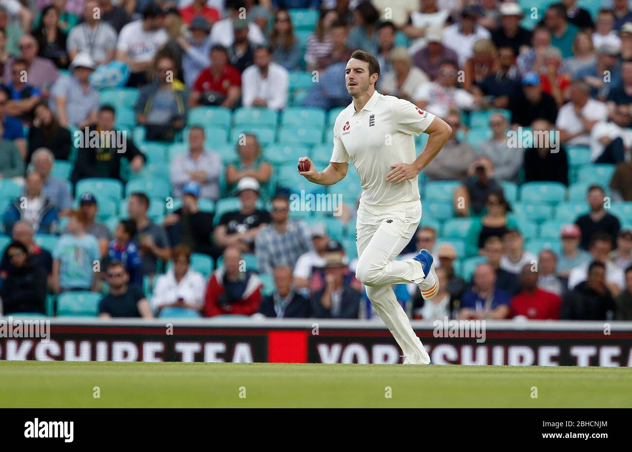 Toby Roland-Jones of England during day four of the third Investec Test ...