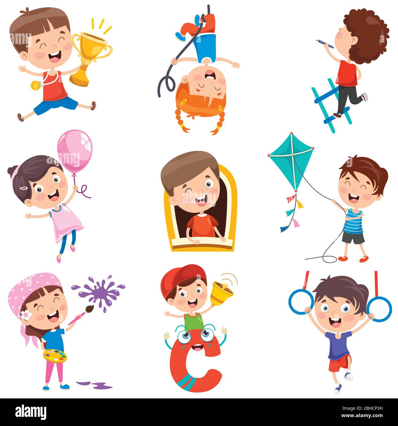 Concept Design For Children Education Stock Vector Image & Art - Alamy