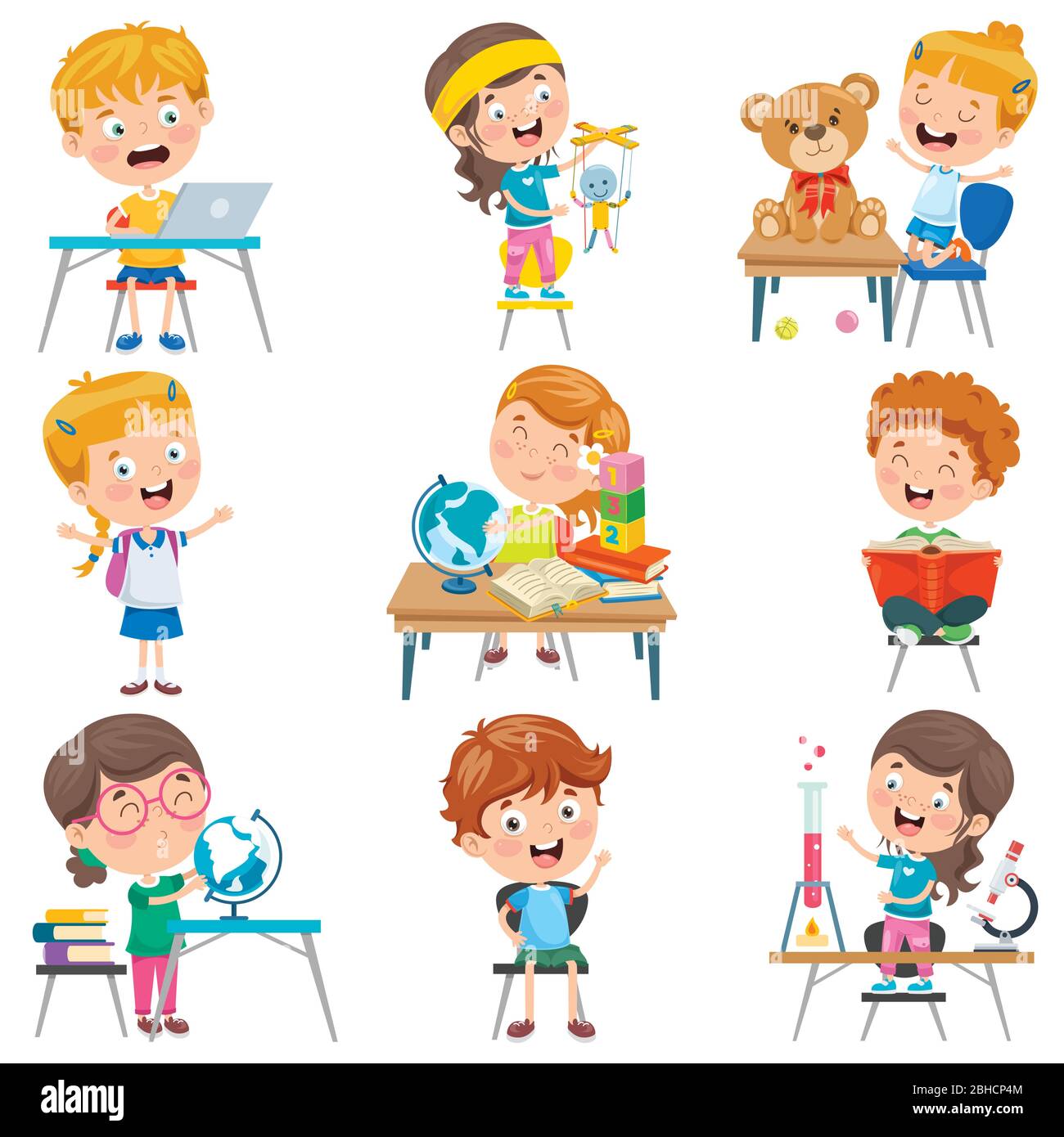 Book open concept school Stock Vector Images - Alamy