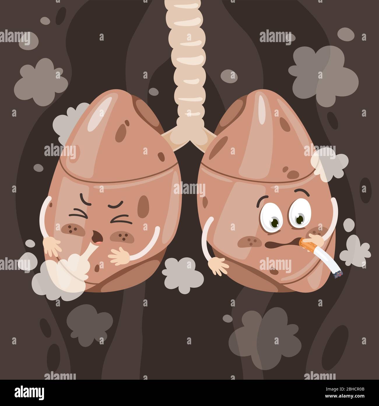 Cartoon Concept Of Human Organ Stock Vector Image & Art - Alamy