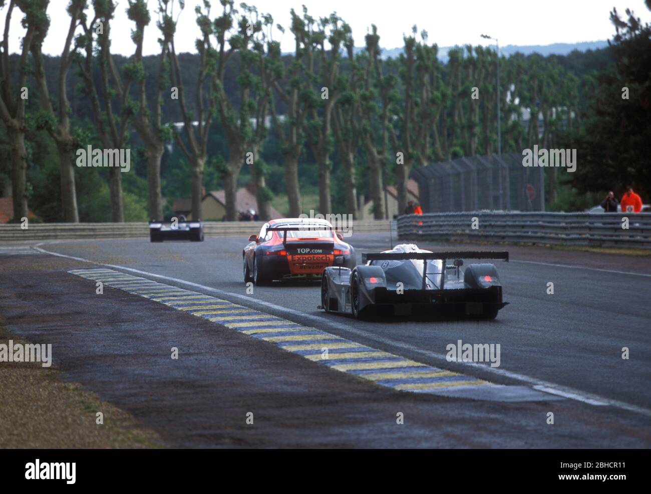 Bentley Speed 8 car number 8 at the 2001 Le Mans 24 hour race Stock ...