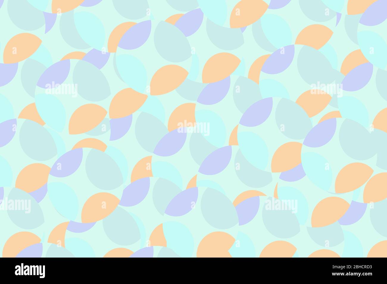 Colorful pastel circle fractal digital illustration Stock Photo - Alamy