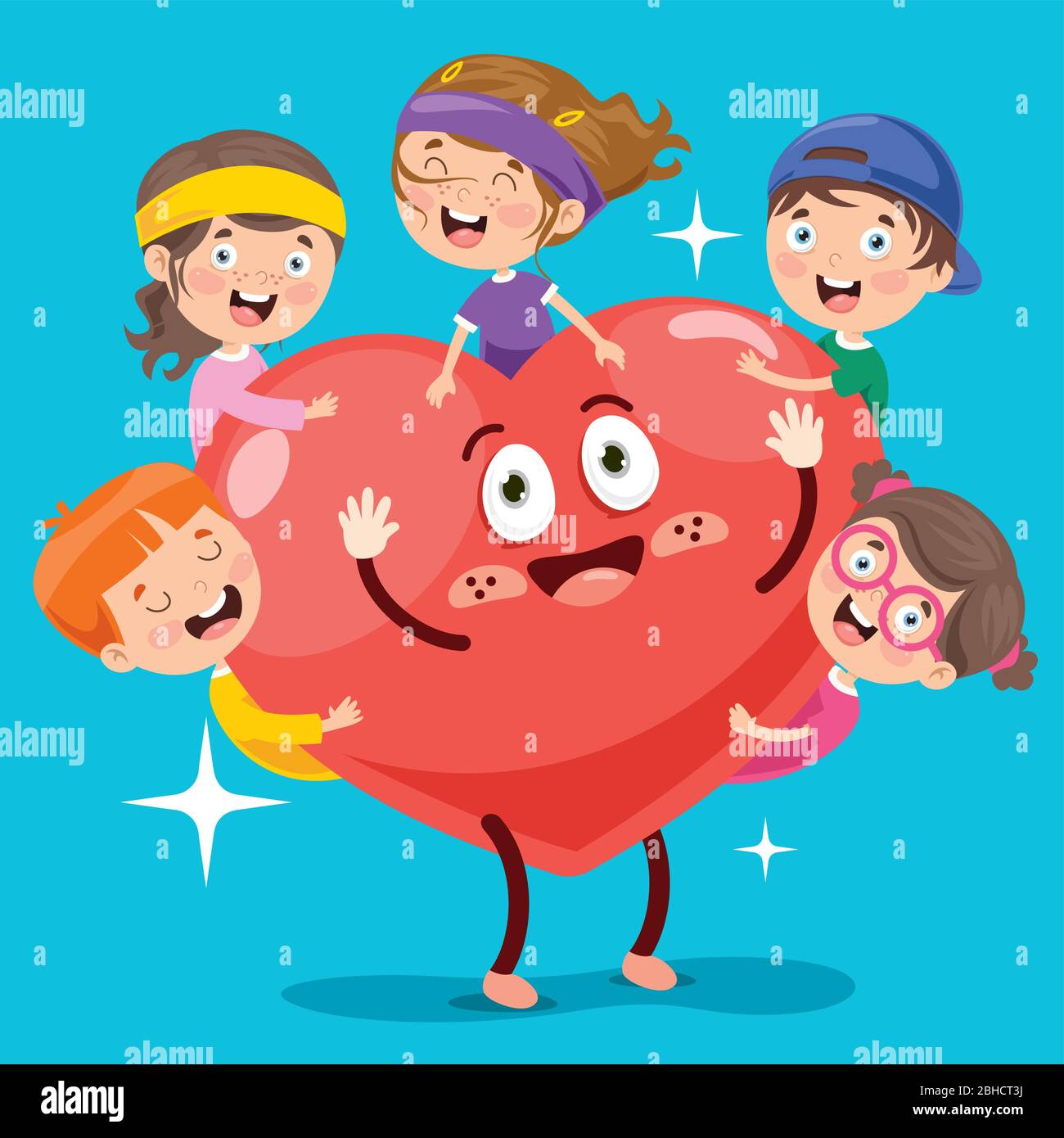 Cartoon Drawing Of Human Heart Stock Vector Image & Art - Alamy